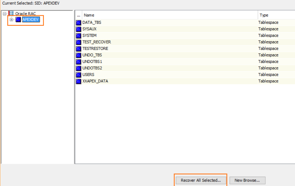 Non-CDB Oracle RAC database restore using Commvault – IT-Noesis