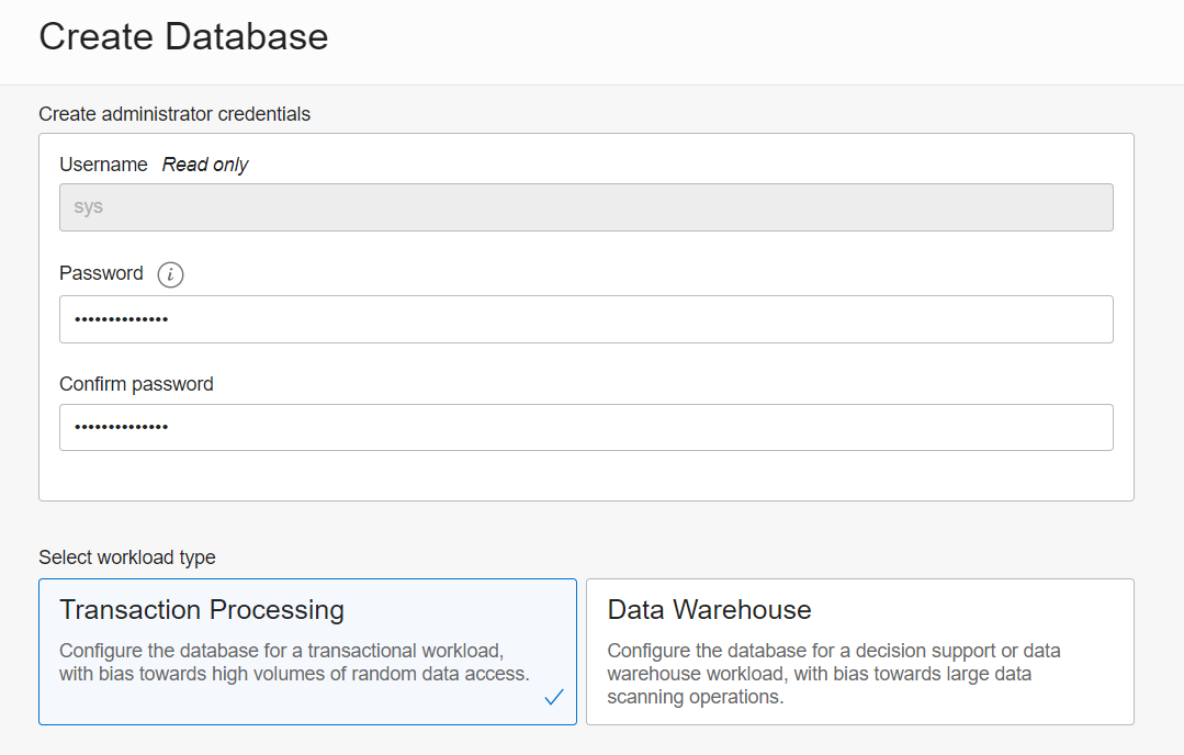 Creating a new Exadata instance in Oracle cloud using the new resource ...